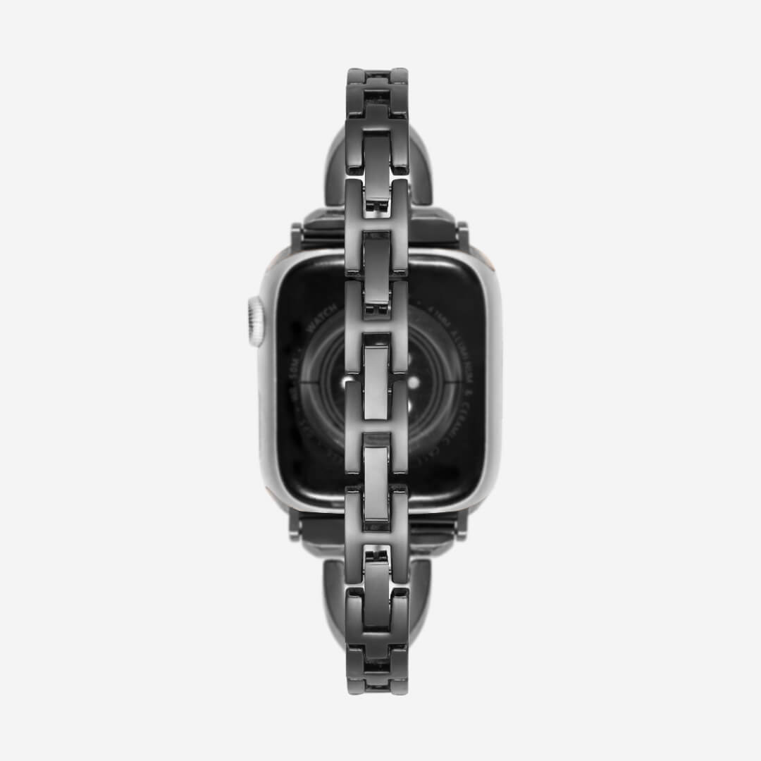 Infinity Bracelet Apple Watch Band - Black - The Salty Fox