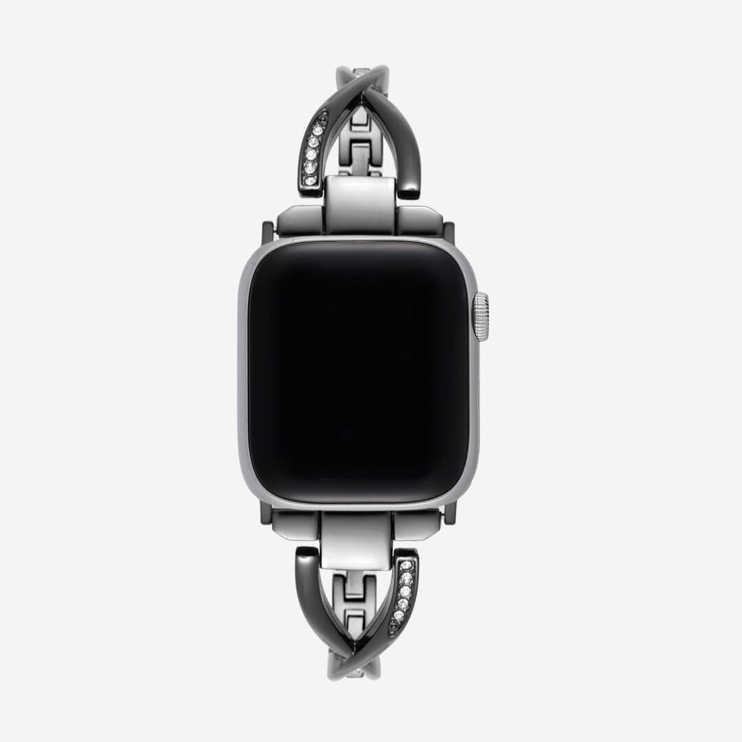 Infinity Bracelet Apple Watch Band - Black - The Salty Fox