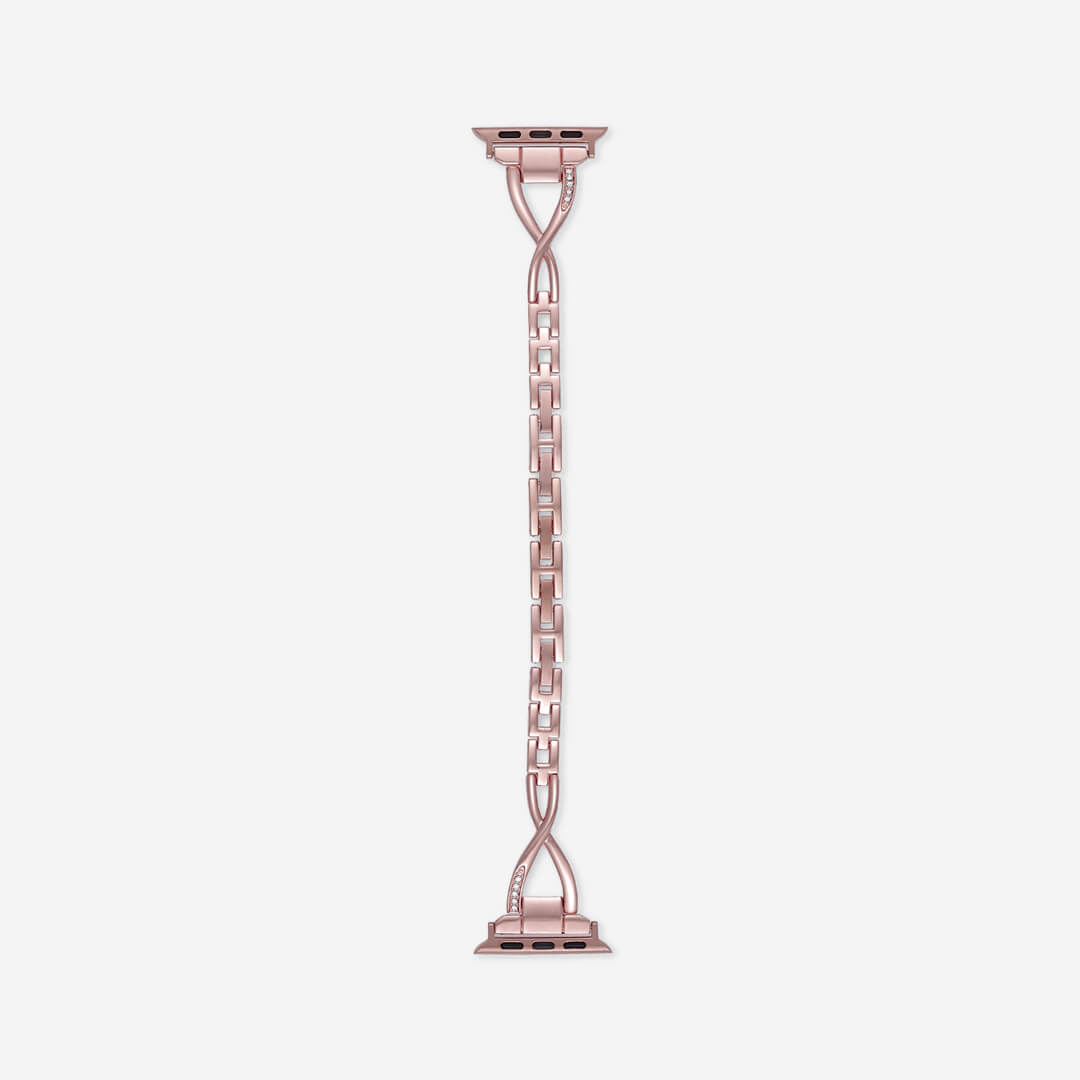 Infinity Bracelet Apple Watch Band - Rose Gold - The Salty Fox