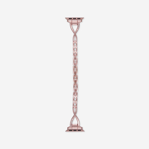 Infinity Bracelet Apple Watch Band - Rose Gold - The Salty Fox