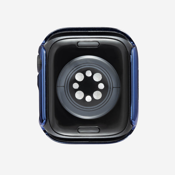 Blue Double Halo Crystal Apple Watch Bumper Cases | The Salty Fox