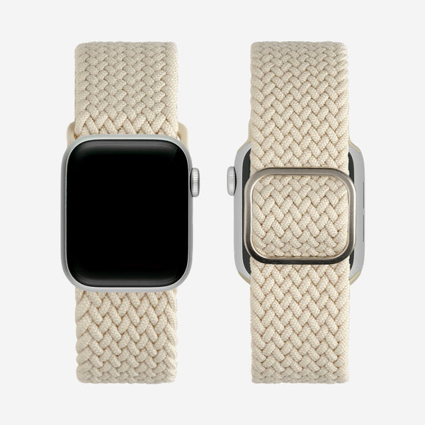Maui Braided Loop Apple Watch Band - Starlight - The Salty Fox