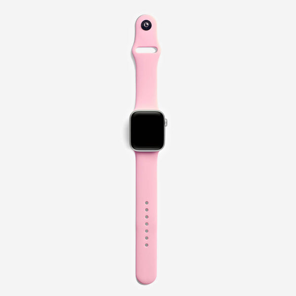 Classic Silicone Apple Watch Band - Pink - The Salty Fox
