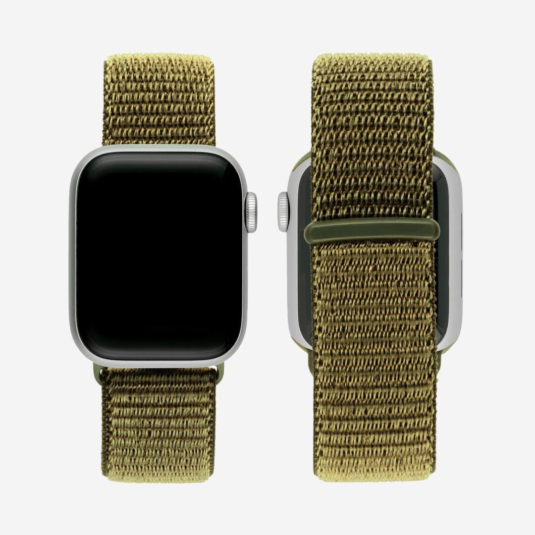 Sport Loop Apple Watch Band - Cargo Khaki - The Salty Fox