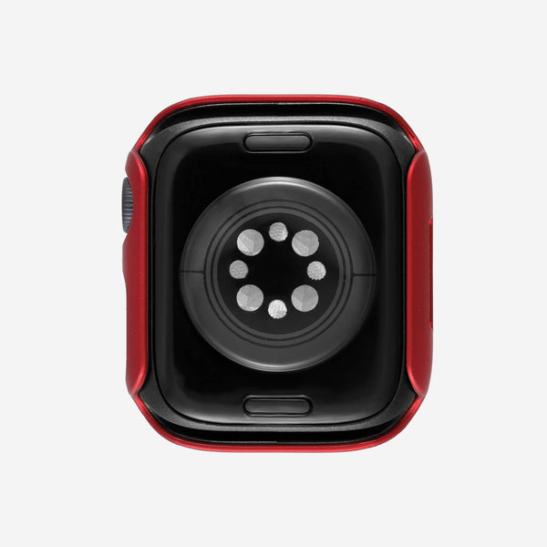 Chrome Red Slim Screen Apple Watch Protector Cases | The Salty Fox