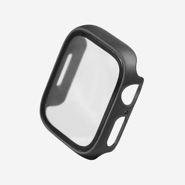 Matte Black Slim Screen Apple Watch Protector Cases | The Salty Fox