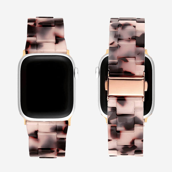 Vienna Apple Watch Band - Blonde Tortoiseshell - The Salty Fox
