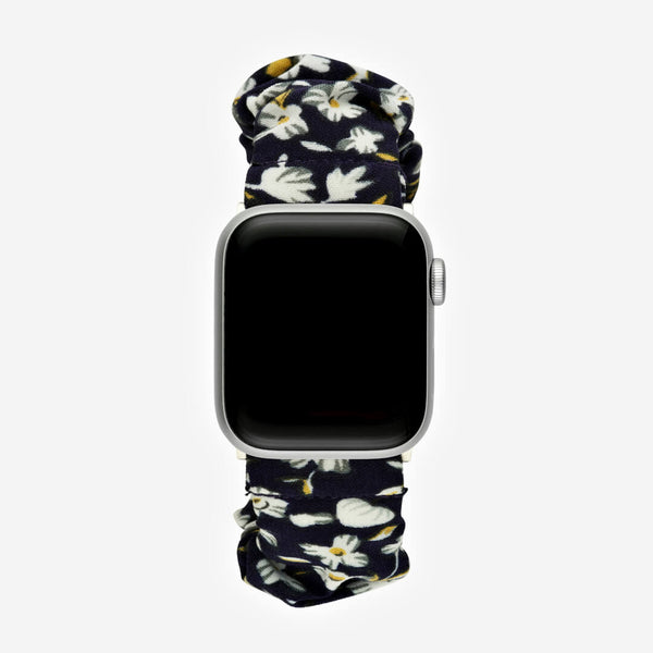 Scrunchie Apple Watch Band - Sweet Jasmine - The Salty Fox
